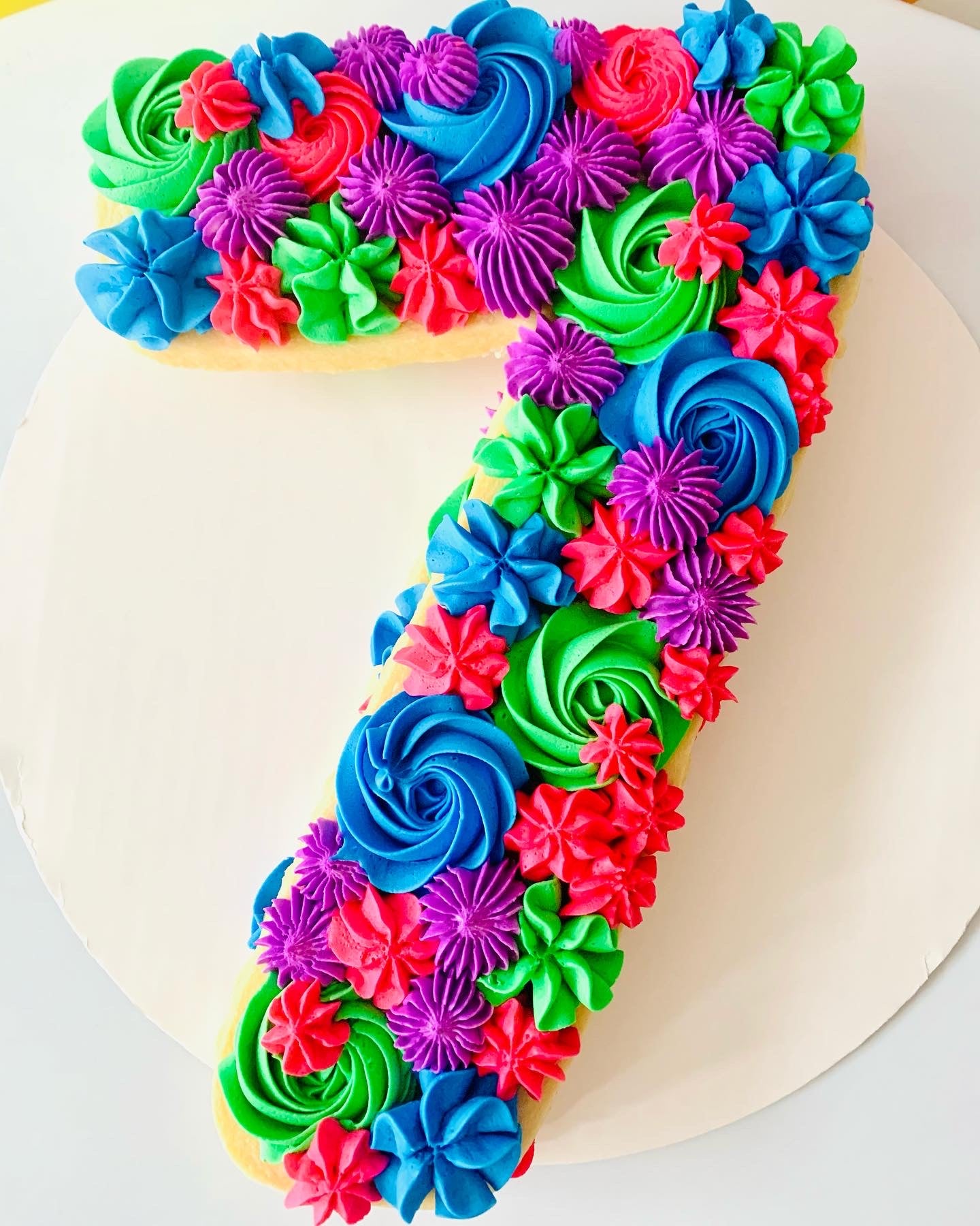 Single Digit “Number” Shortbread Cookie Cakes | Primas Bakery + Boutique